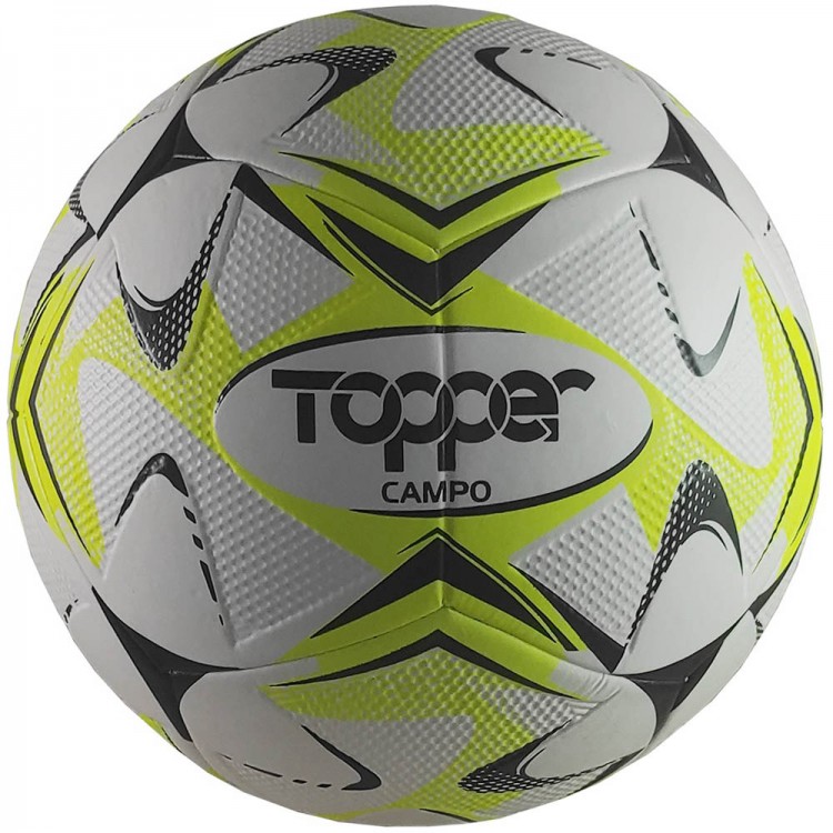 Bola Topper Campo Oficial Pvc 6 Gomos Fusion Slick Colorful